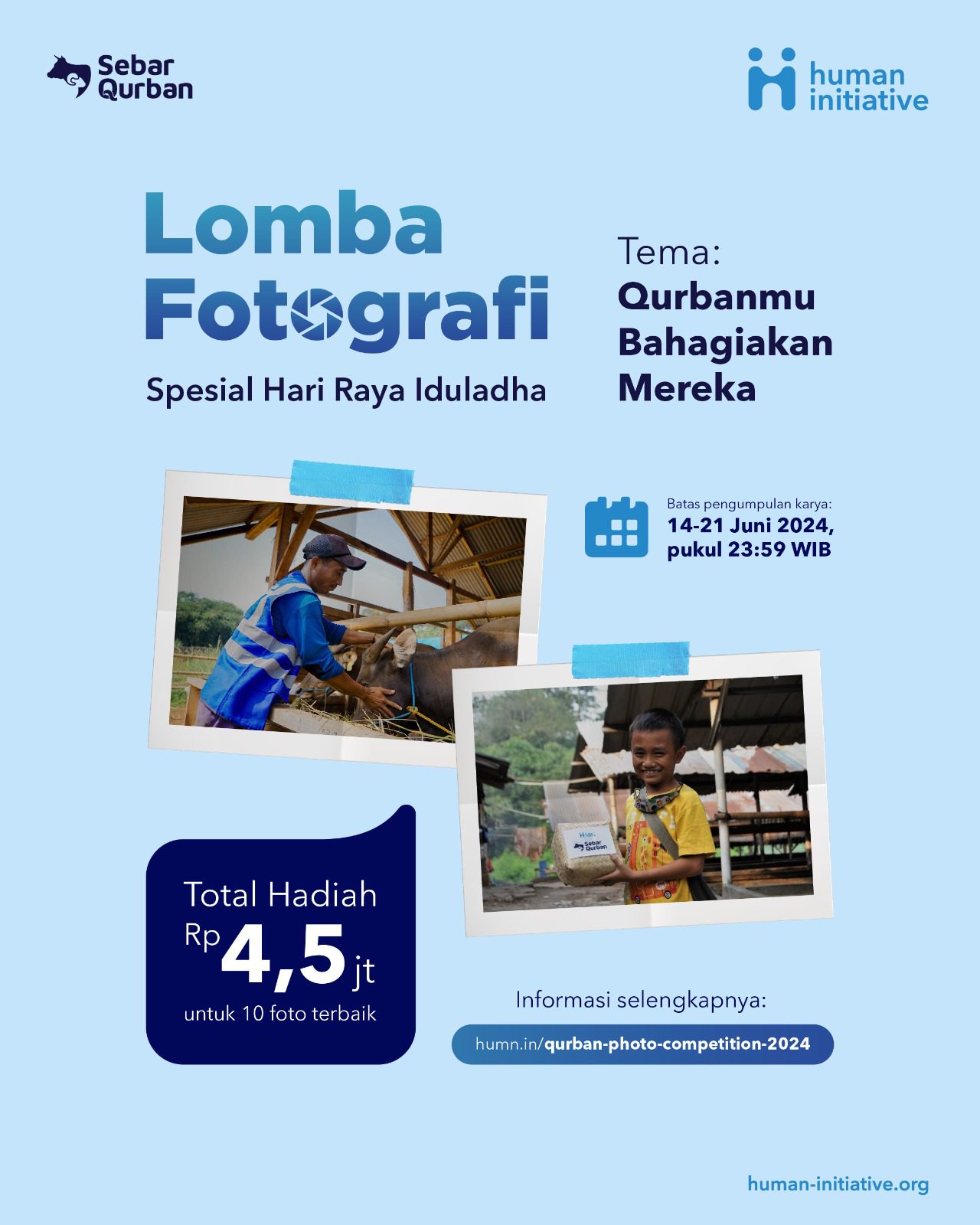 LOMBA FOTOGRAFI SPESIAL QURBAN - Human Initiative